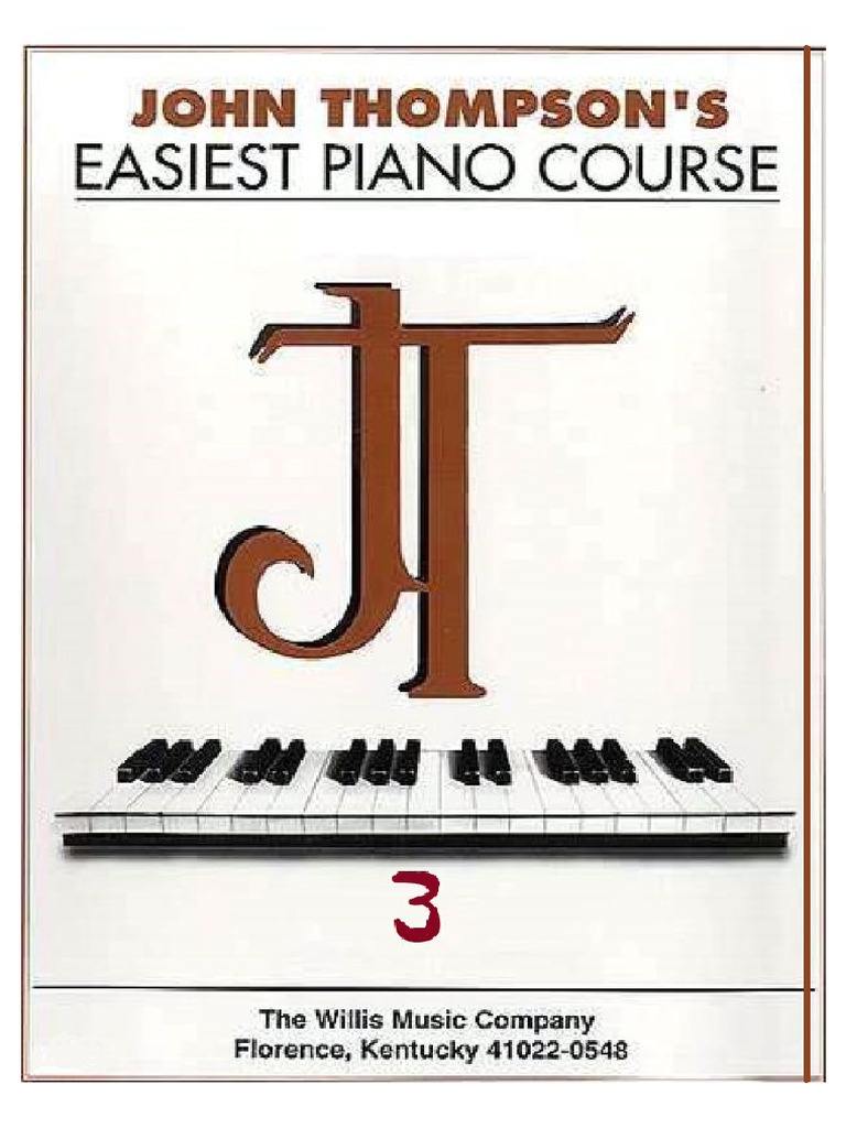 3 Curso-John Thompson - Easiest Piano | PDF
