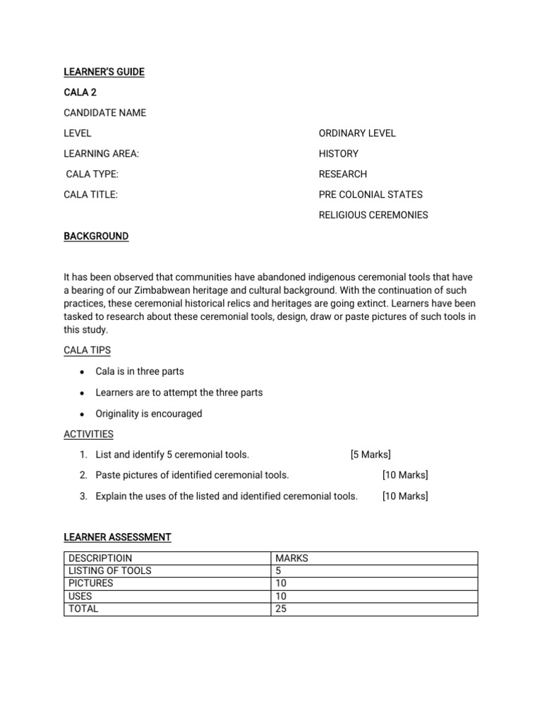 Cala Two | PDF | Learning | Critical Thinking