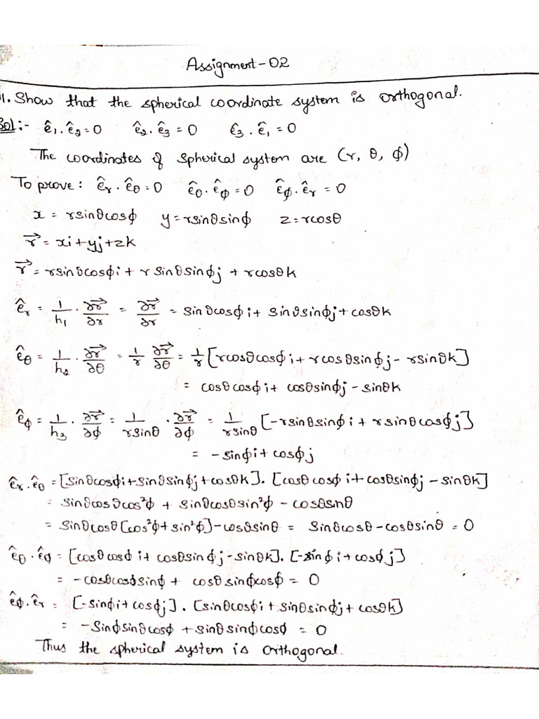 Maths Assignment - 02 | PDF