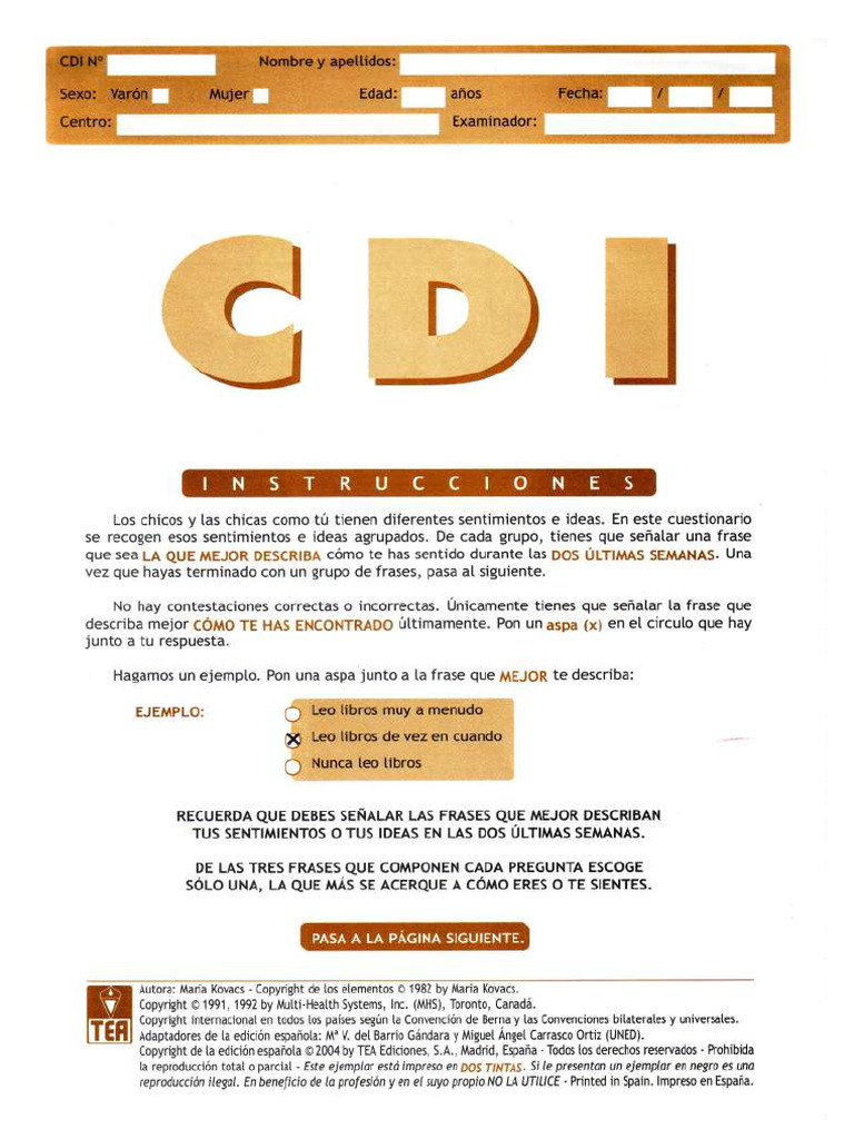Plantilla CDI | PDF
