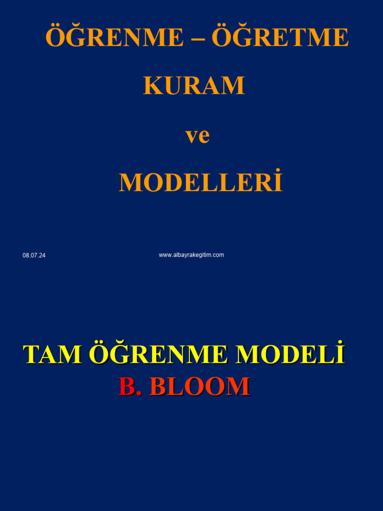 Kuram Ve Modeller | PDF