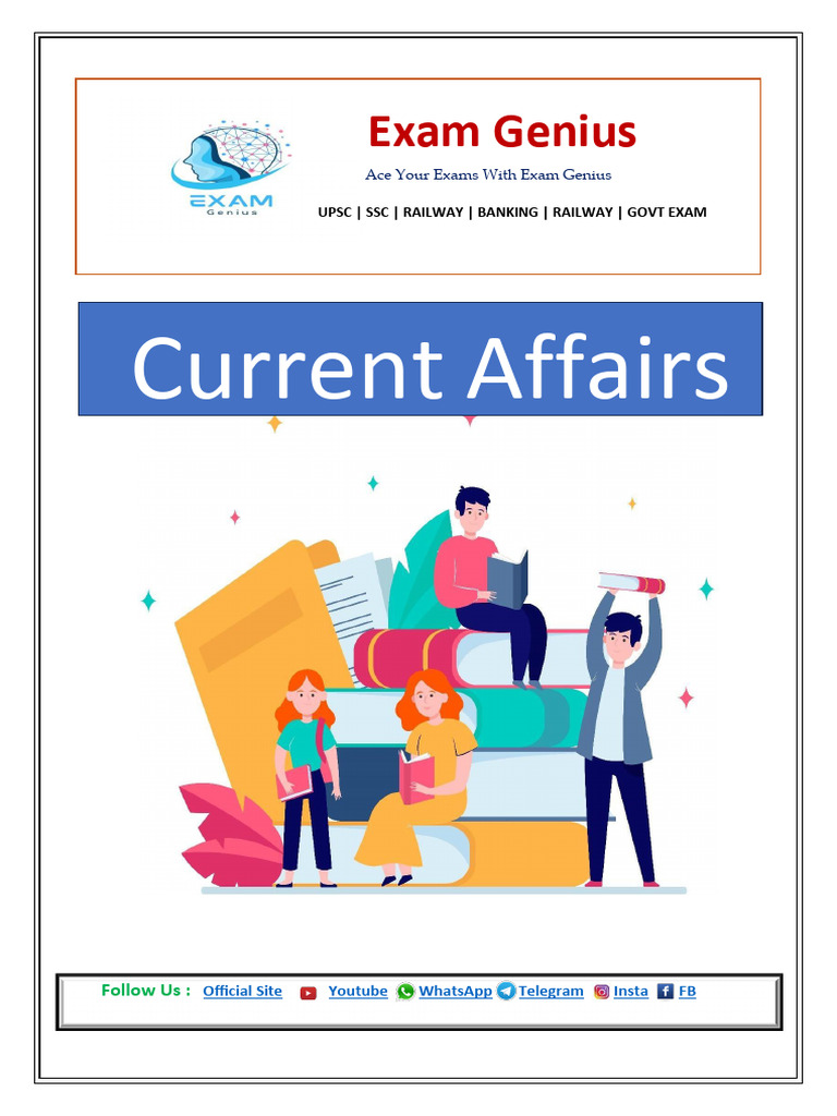 6 July Genius Current Affairs | PDF | Computers