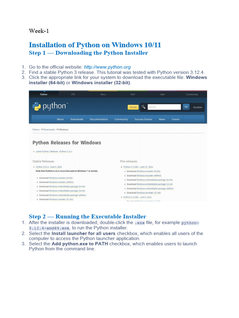 Week - 1 Record | PDF | Command Line Interface | Installation (Computer Programs)