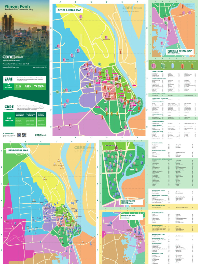 CBRE Cambodia Map | PDF