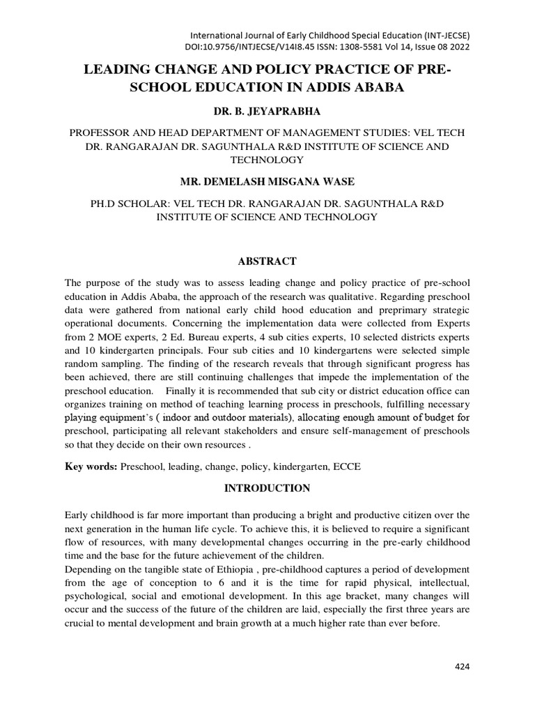 Oromiya School Classification Framework new | PDF | Preschool | Early ...