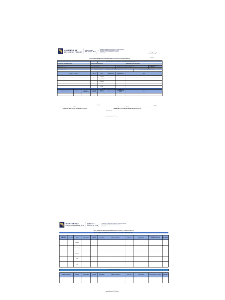 Formato Tarjeta de Registro de Firmas F-PJ-05. 10-11-2023 | PDF