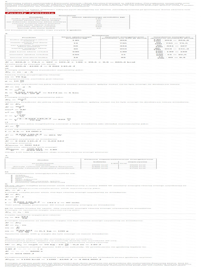 Projekt Energia | PDF