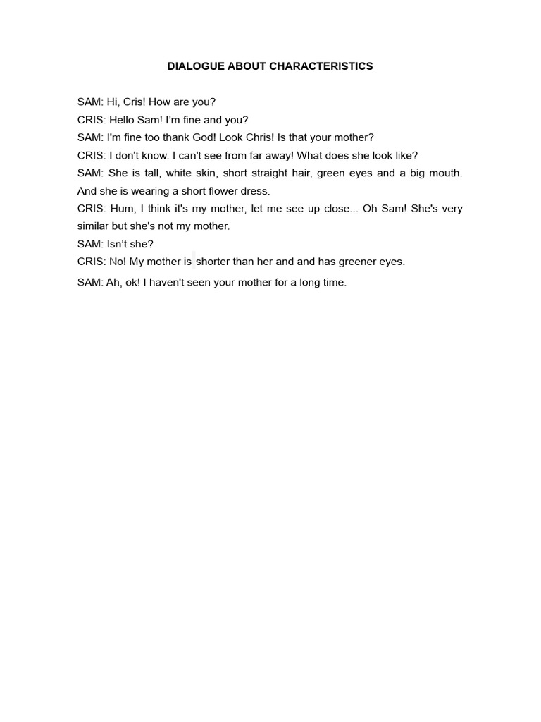 Homework 5 - Dialogue | PDF | Religion & Spirituality