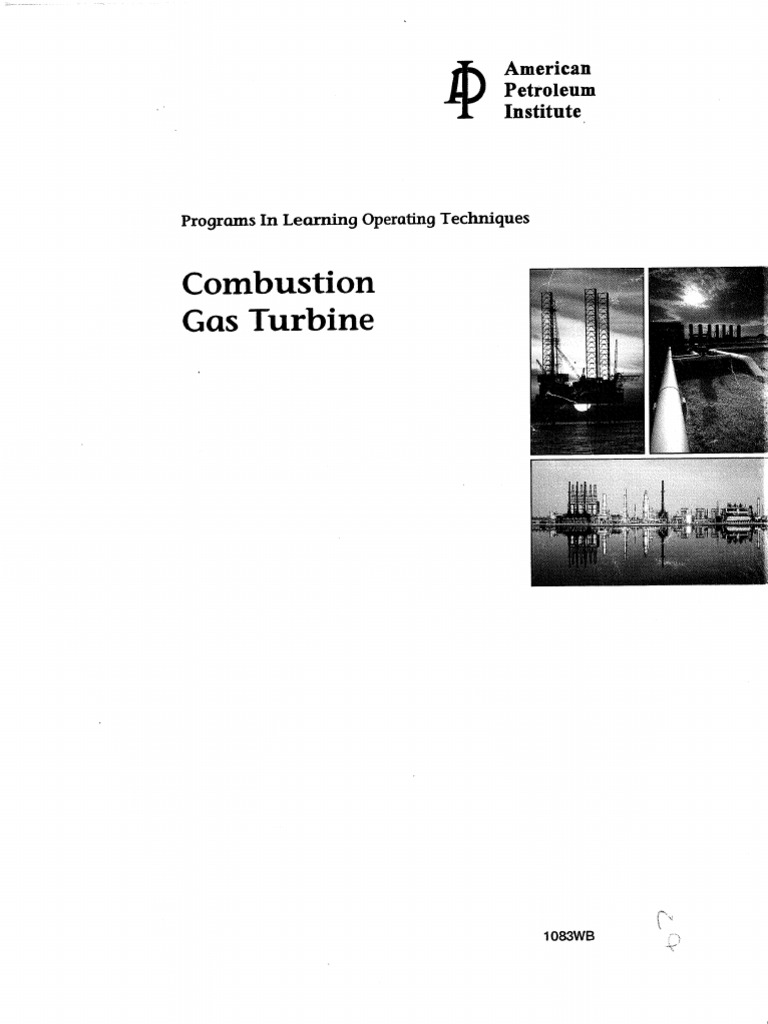 Thermodynamics - API -Combustion Gas Turbine | PDF