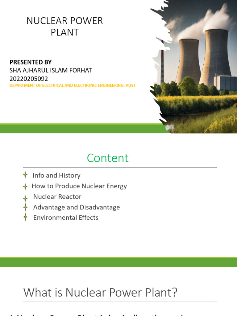 Nuclear POwerPLant Forhat-2 | PDF | Nuclear Reactor | Nuclear Fission