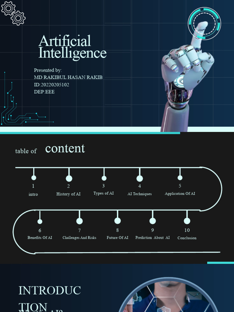 AI Overview: Types, Techniques, and Future | PDF | Artificial Intelligence | Intelligence (AI ...