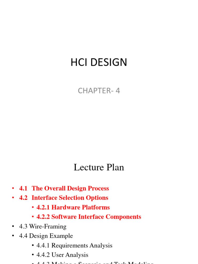 15-Module 3 HCI Design-20-02-2024 (1) | Download Free PDF | Graphical User Interfaces ...