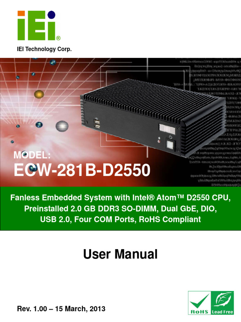 Ecw 281b d2550 - Umn | PDF | Usb | Radio