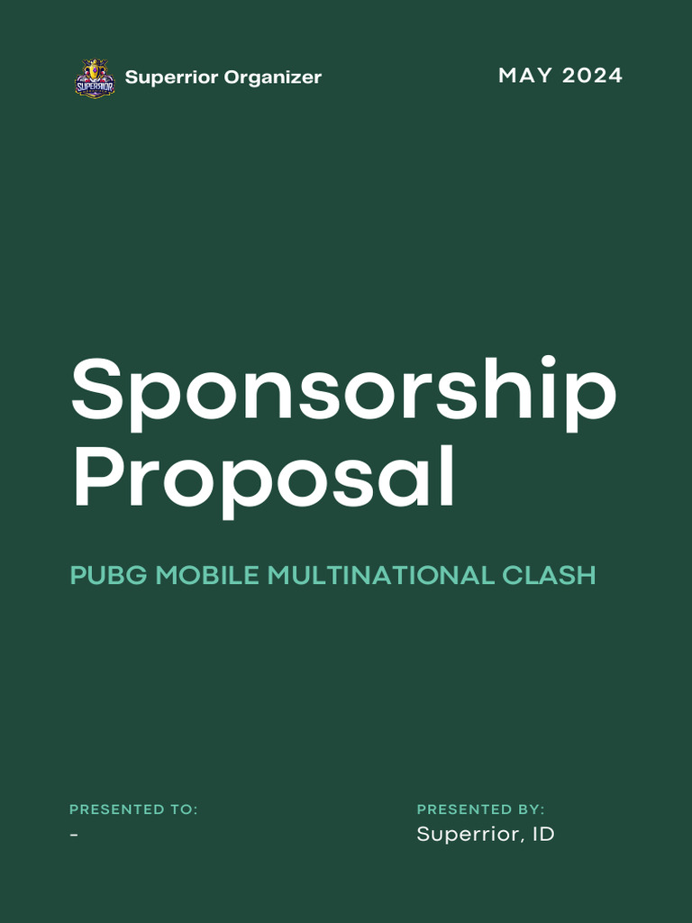 Sponsorship Proposal - General | PDF