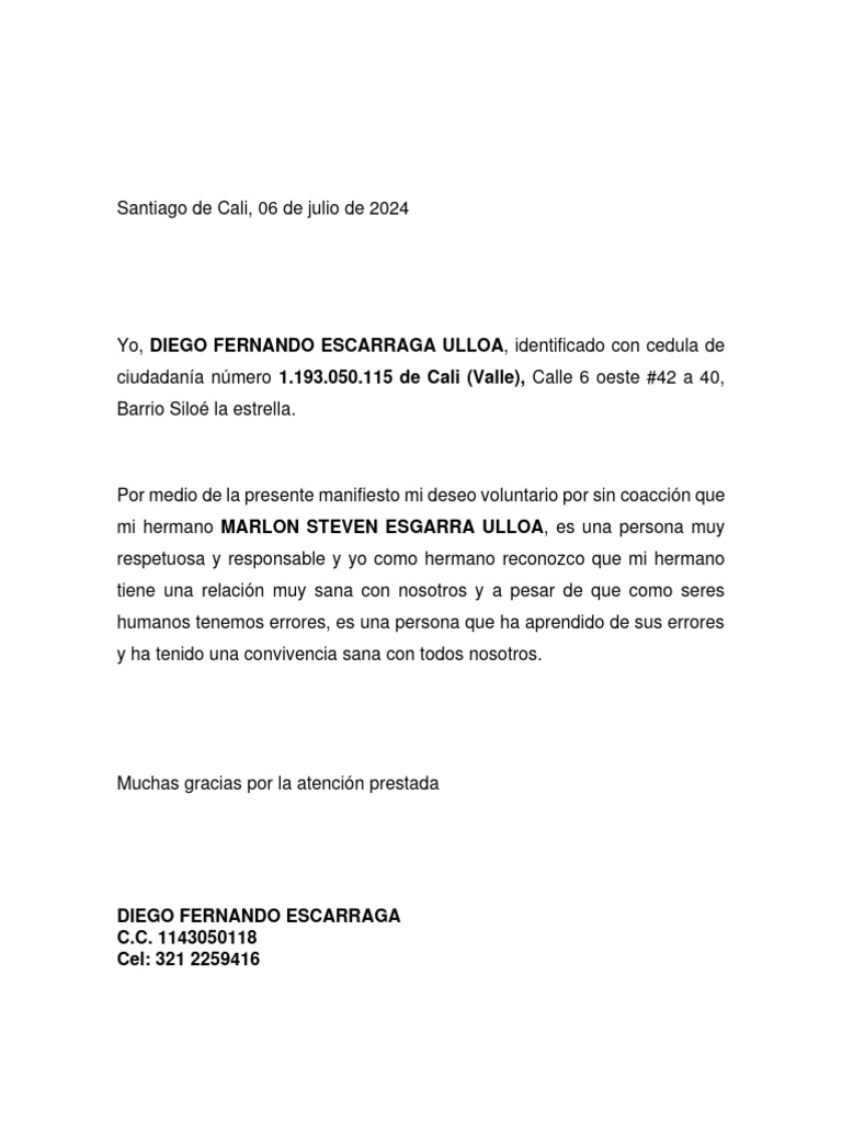 Marlon Steven Esgarra-Cartas | PDF