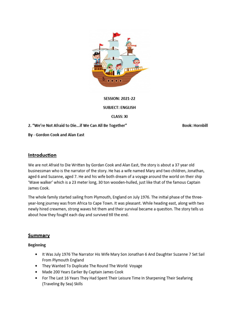 Family's Perilous Voyage in "Wavewalker" | PDF | Ships | Sea