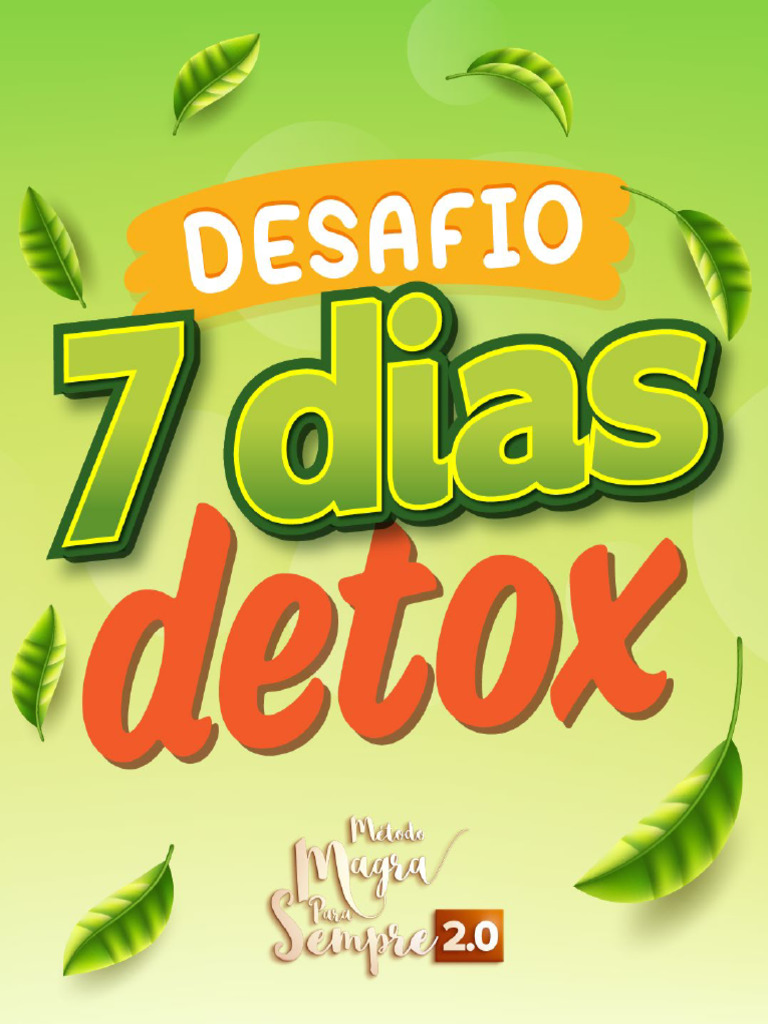 Mapa Mental Desafio Detox 7 Dias | PDF