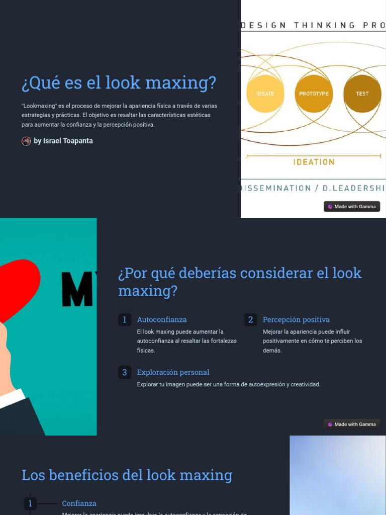 Que Es El Look Maxing | Descargar gratis PDF | Conceptos psicologicos ...