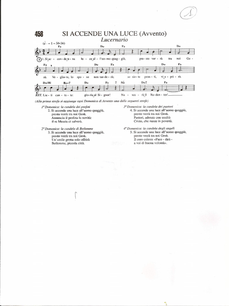 Si Accende Una Luce | PDF