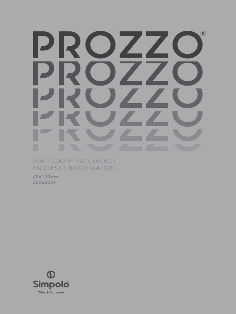 Prozzo Select Endless Bookmatch Collection | PDF | Interior Design ...