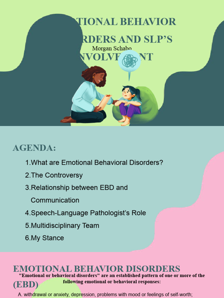 Ebd Presentation 1 1 Pdf Mental Disorder Attention Deficit