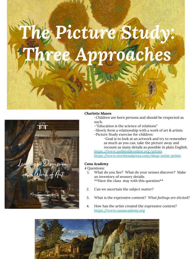 Picture Studies | PDF | Composition (Visual Arts)