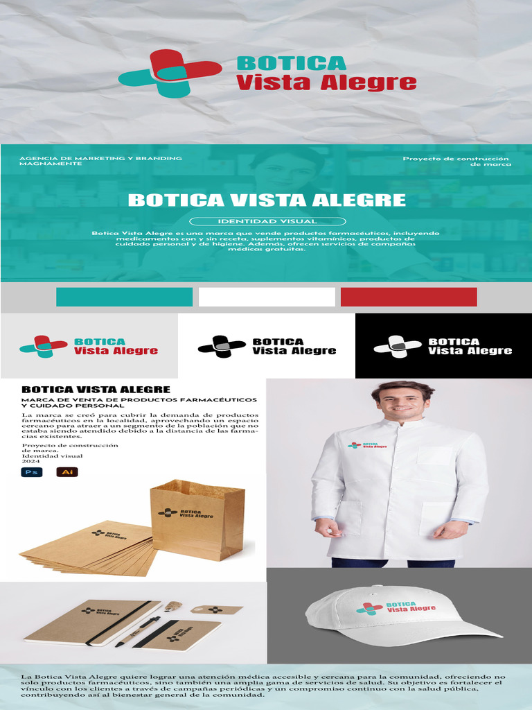 Identidad Visual - Botica | PDF | Negocios