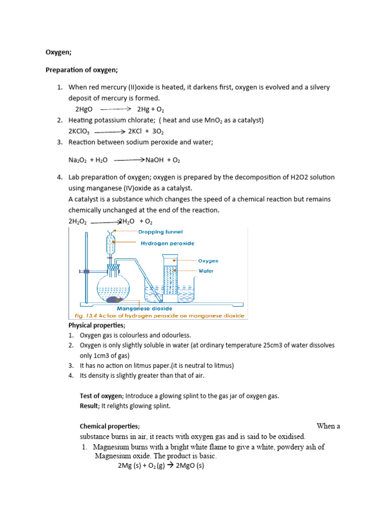 Oxygen | PDF | Rust | Iron