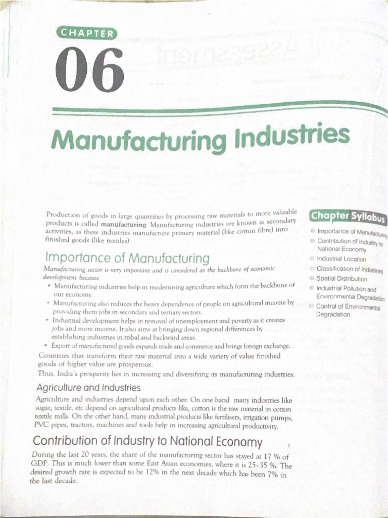 Manufacturing Industries | PDF