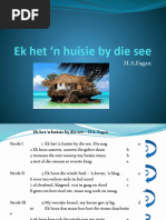 Ek Het N Huisie Aan Die Rand - Gedig | PDF