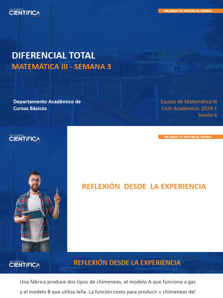 06 PPT - Matematica Iii - Sem - 03 - S6 - 2024 1 | PDF | Ecuaciones | Análisis matemático