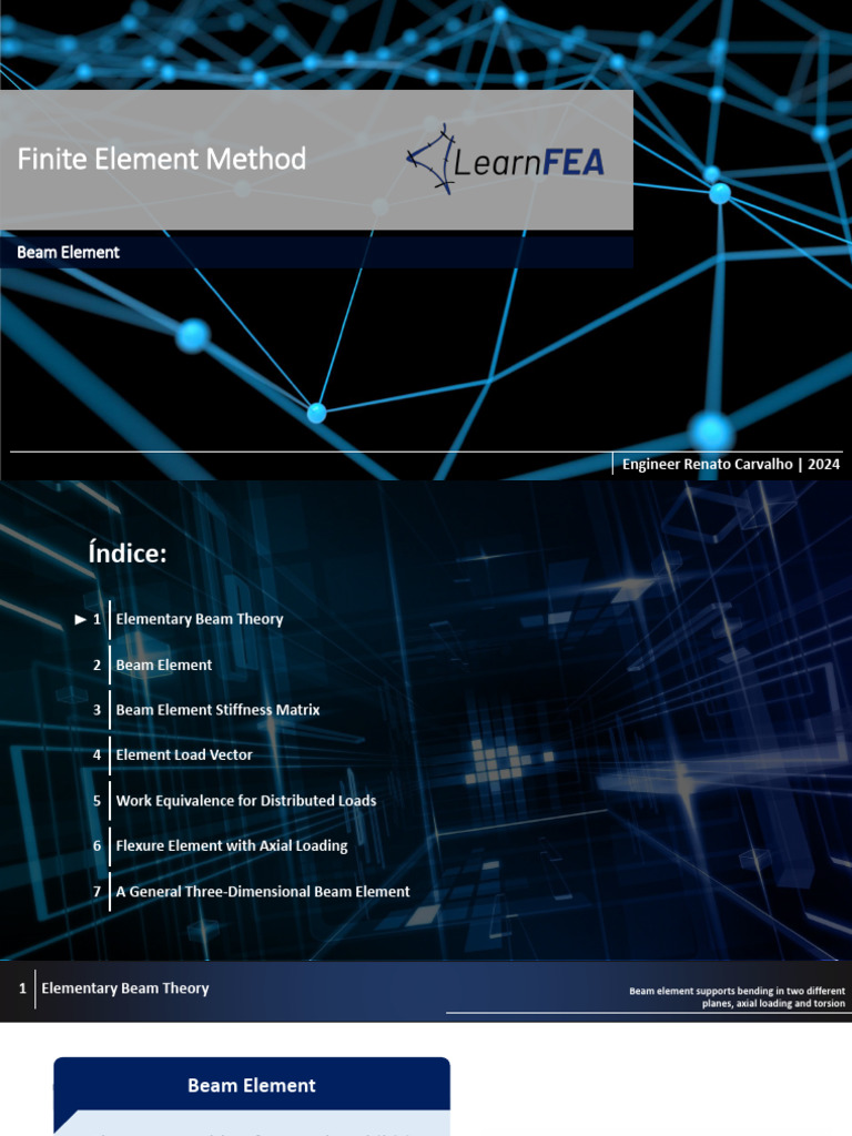Module 5 - Beam Element | PDF | Bending | Beam (Structure)