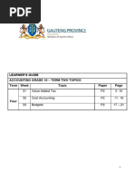 Grade 12 Economics Lesson Plans Term 2 | PDF | Economics | Macroeconomics