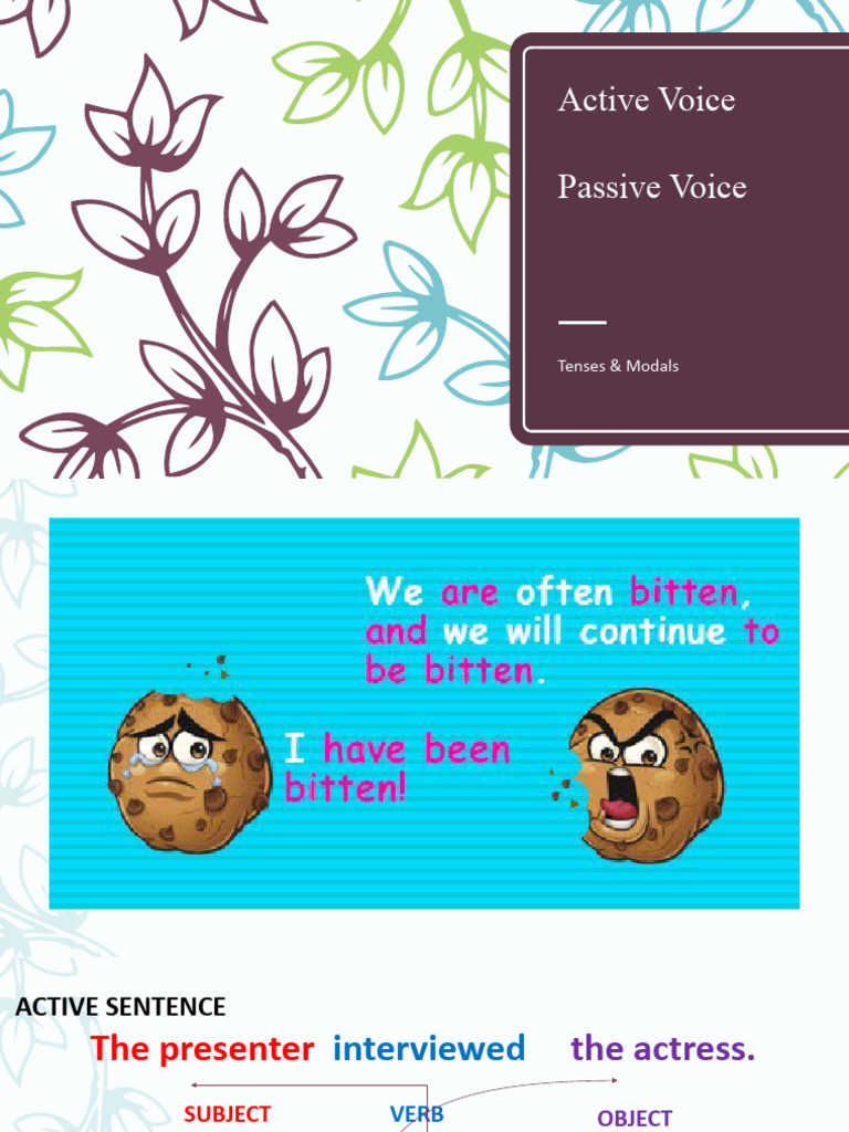 active passive (1) | Download Free PDF | Language Mechanics | Syntax
