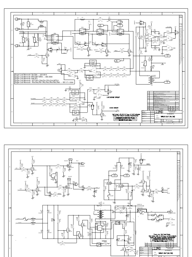 ES600 Placa 640-0258D Rev 11 | PDF