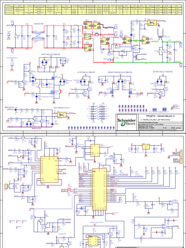 PCI DFN-S SMT 1k5 SB RV01I Esquema Smc1500xli-Br (2297) | PDF