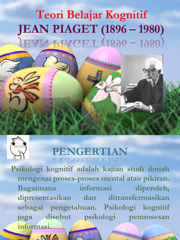 KULIAH2 Teori Belajar Kognitif Jean Piaget | PDF KULIAH2 Teori Belajar Kognitif Jean Piaget | PDF