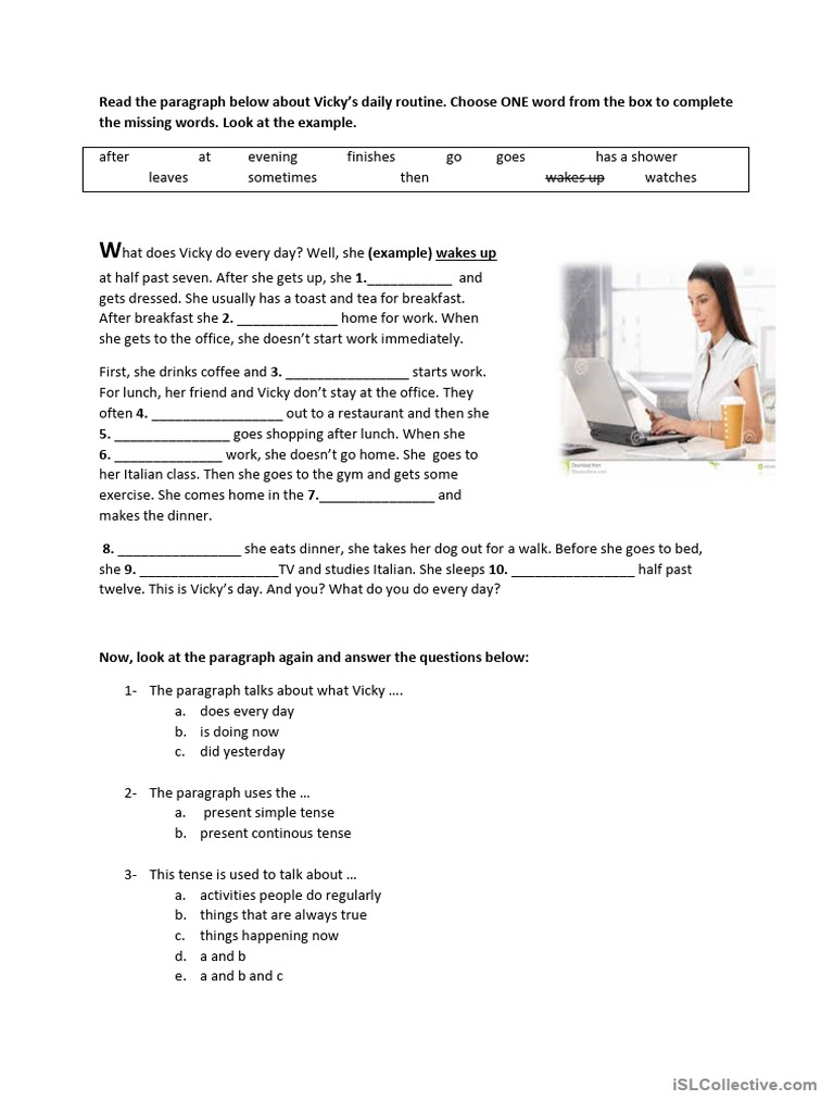 Present Simple Via Guided Discovery | PDF | Verb | Grammatical Tense