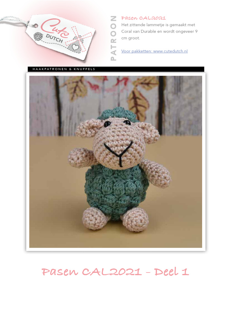 CuteDutch - Patroon Pasen CAL 2021 - Deel 1 | PDF
