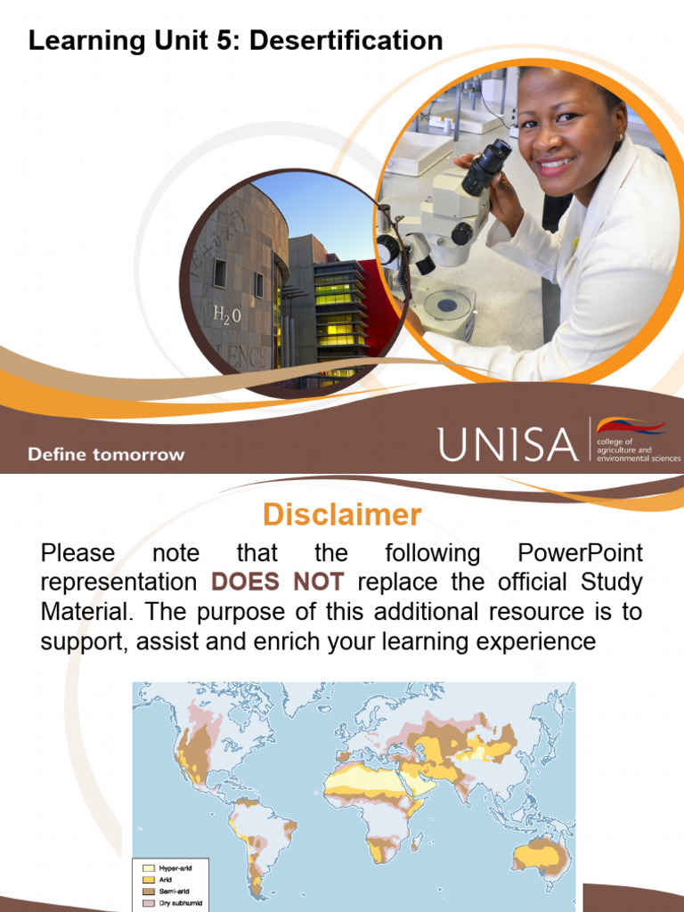 LU5 Desertification | PDF | Soil | Drought