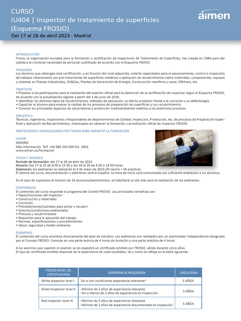 Frosio Madrid 2 | PDF