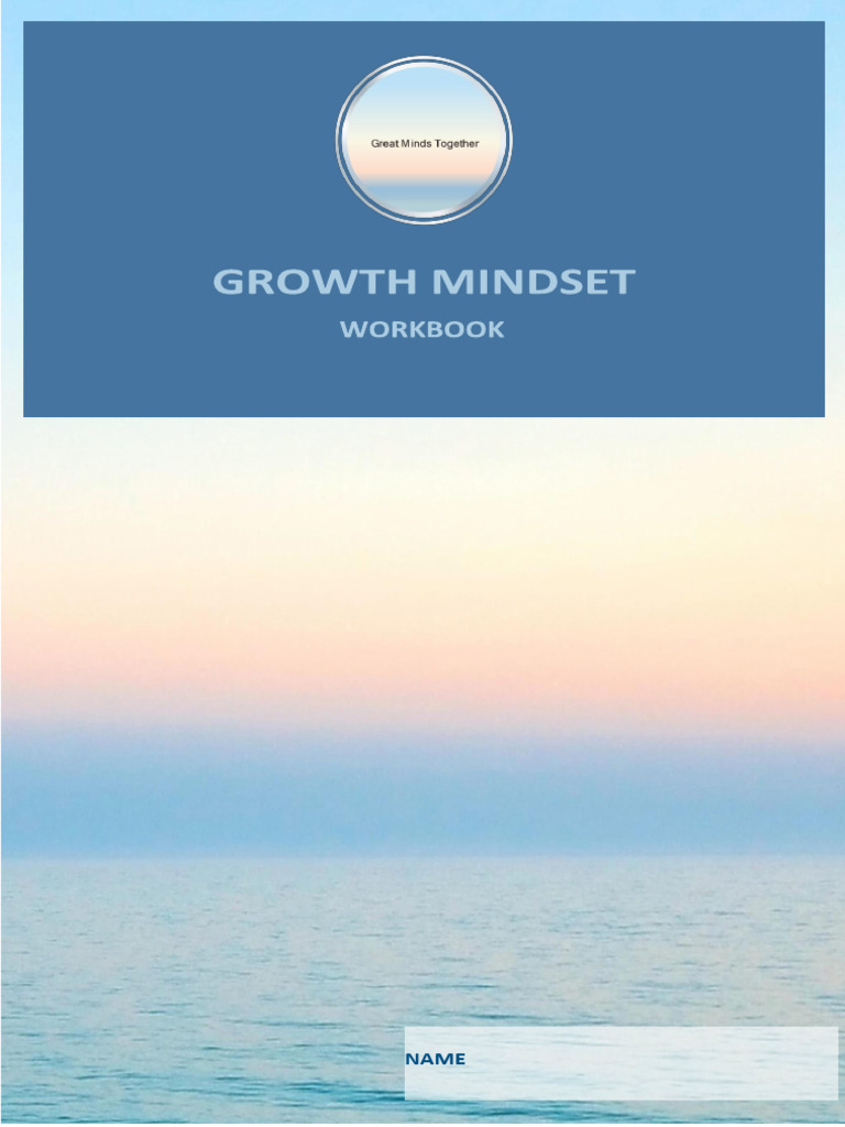 Growth Mindset Workbook_May2024 | Download Free PDF | Thought | Experience
