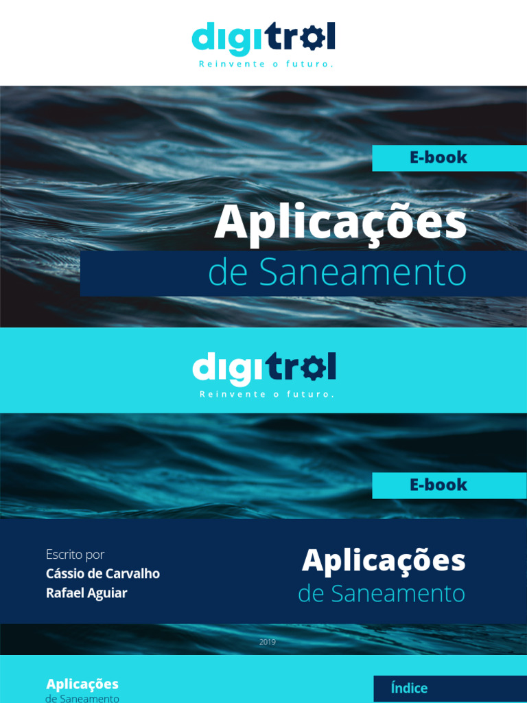 E-book-Saneamento Aplicacoes Digitrol | PDF | Filtragem | Tratamento de ...