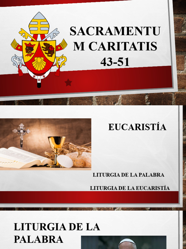 Sacramentum Caritatis | PDF