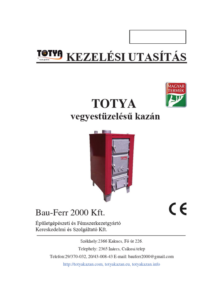 Totya Kezelesi Utasitas | PDF