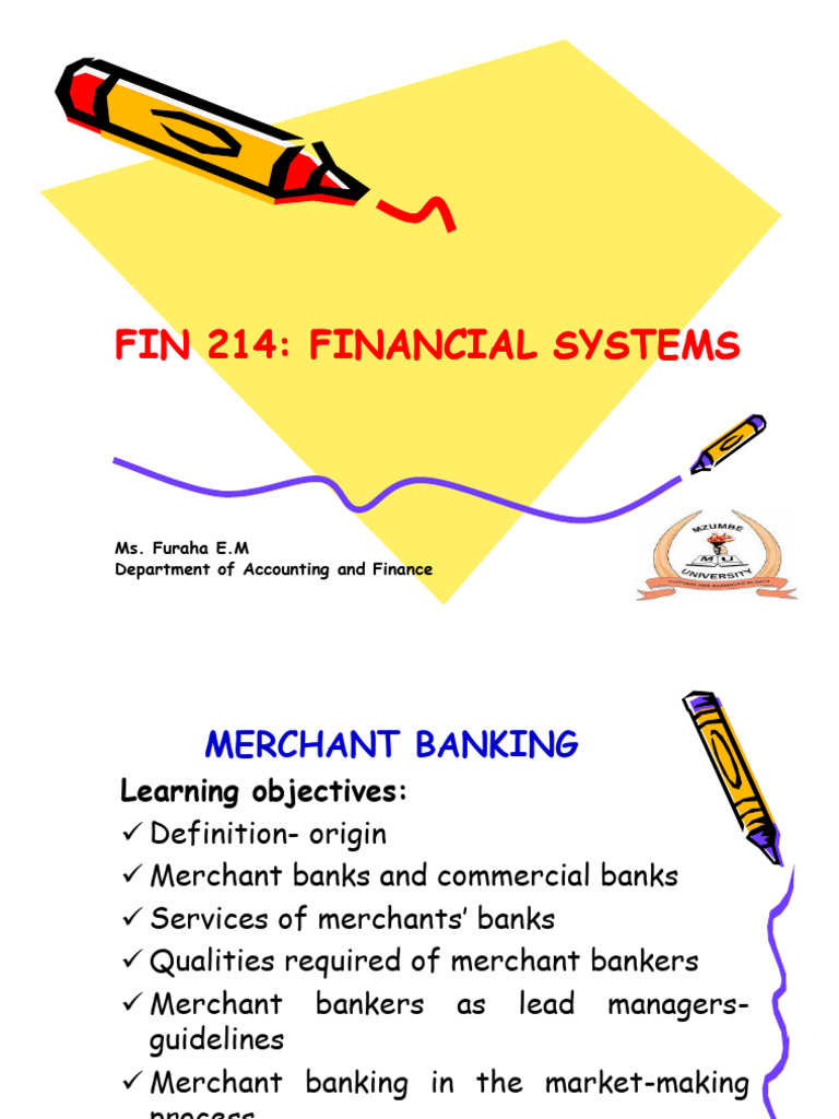 Merchant Banking | PDF | Market Maker | Banks