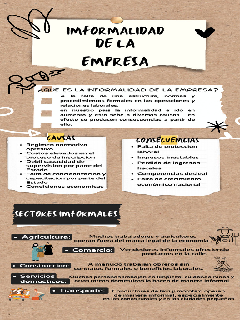 Causas y Efectos de la Informalidad | PDF | Negocios