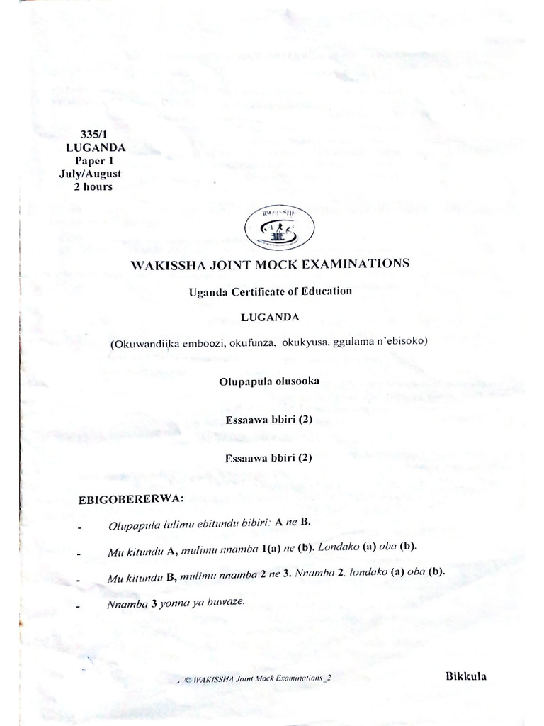 LUG335_1 Wakissha 2022 | PDF