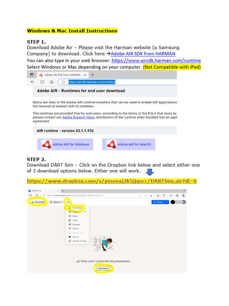 Windows and MAC Install Instructions 1 License Swtndo | PDF | Installation (Computer Programs ...