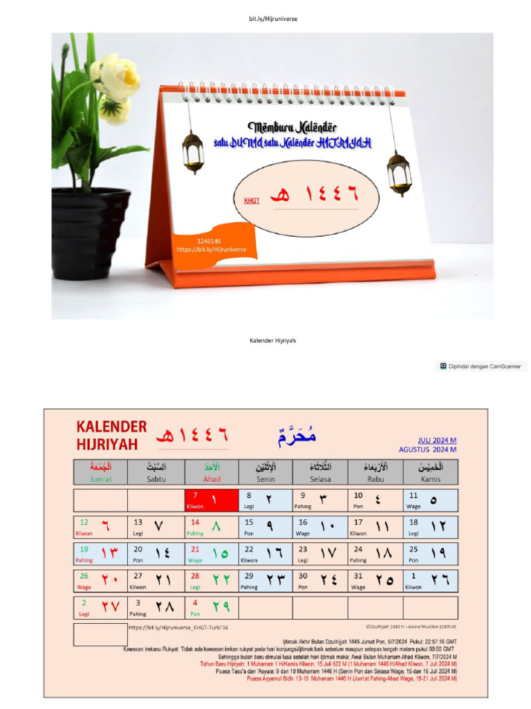 Kalender KHGT 1446 H | PDF Kalender KHGT 1446 H | PDF